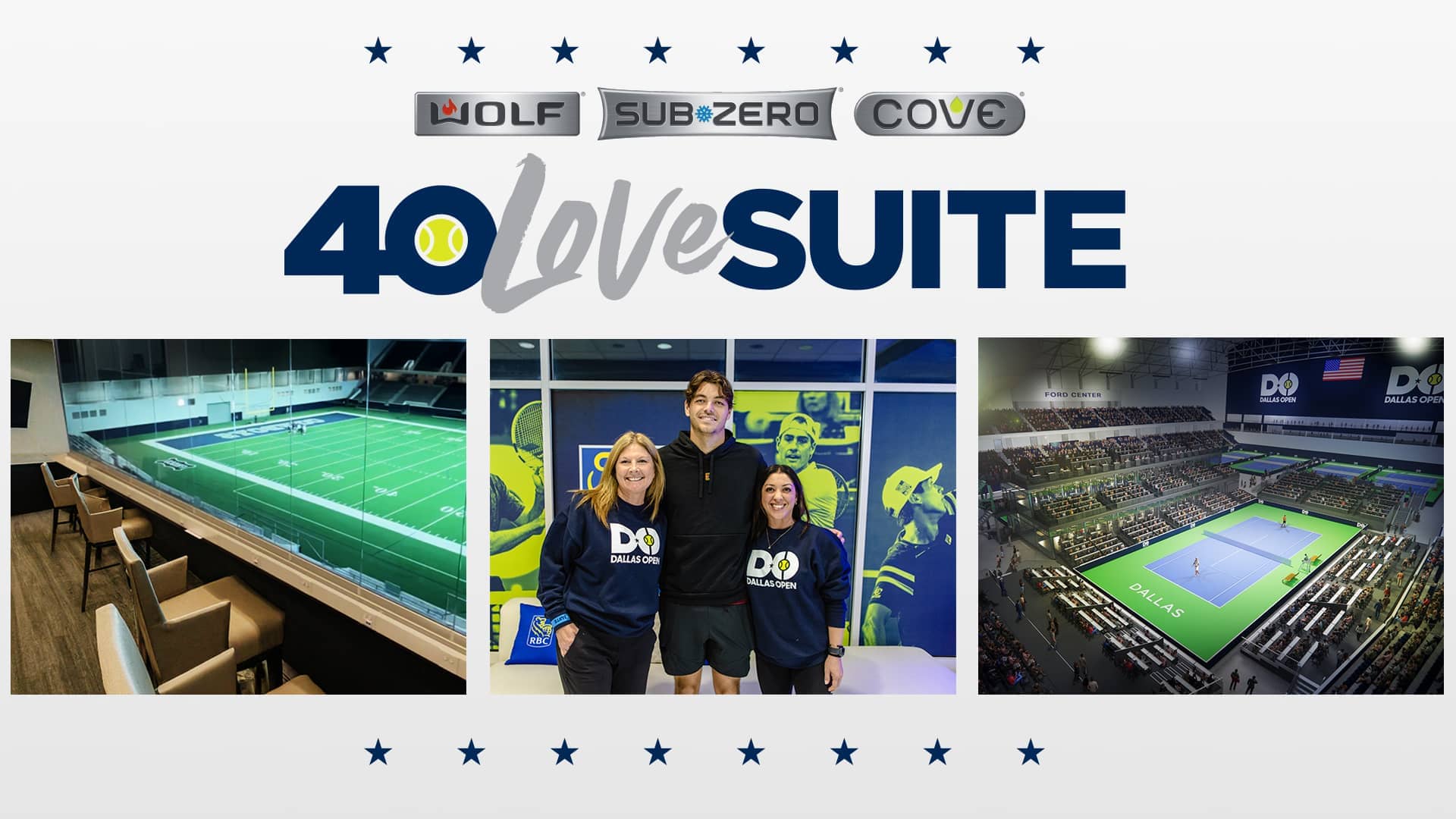 Premium Seating | Dallas Open | Tennis