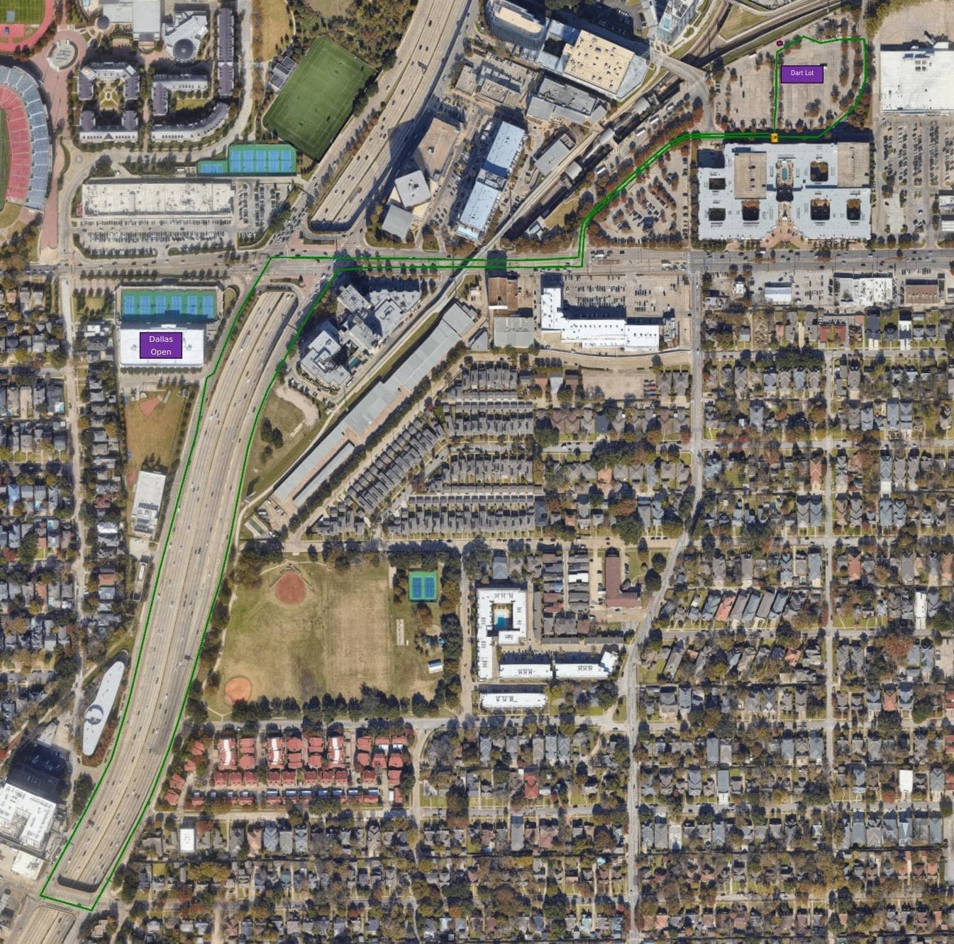 Parking | Dallas Open | Tennis