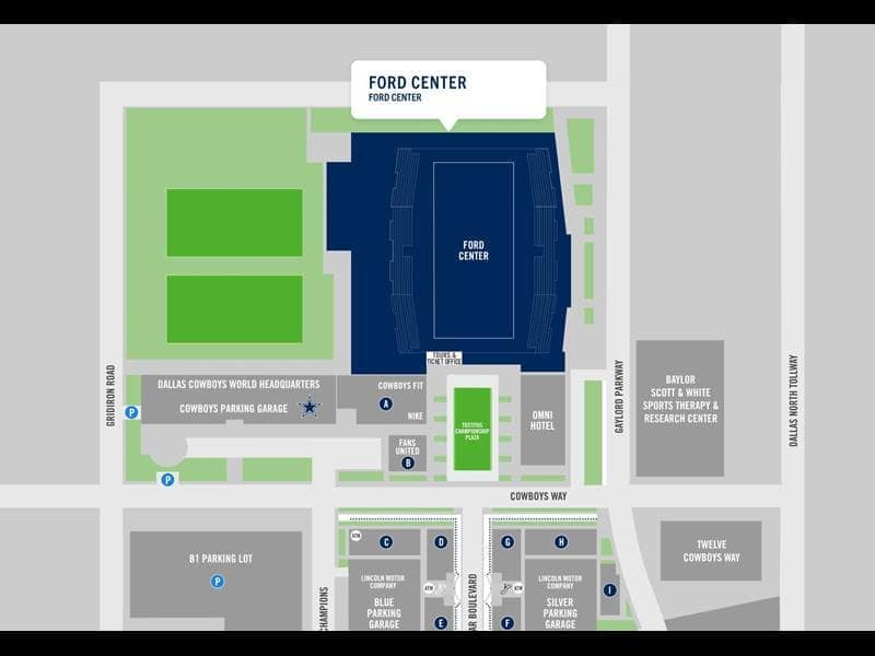 Parking | Dallas Open | Tennis